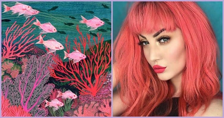 Six Coral Hair Ideas That You Should Try!