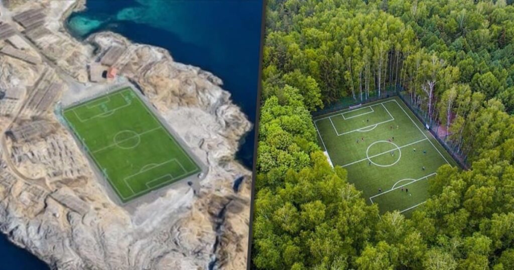 The 5 strangest football stadiums in the world