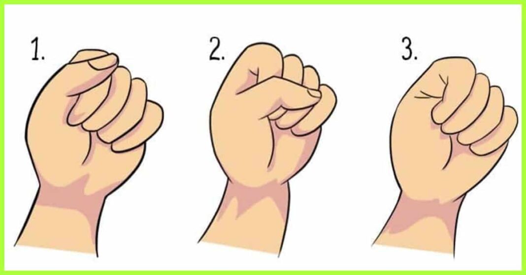 The Way How You Make A Fist Says A Lot About Your Personality